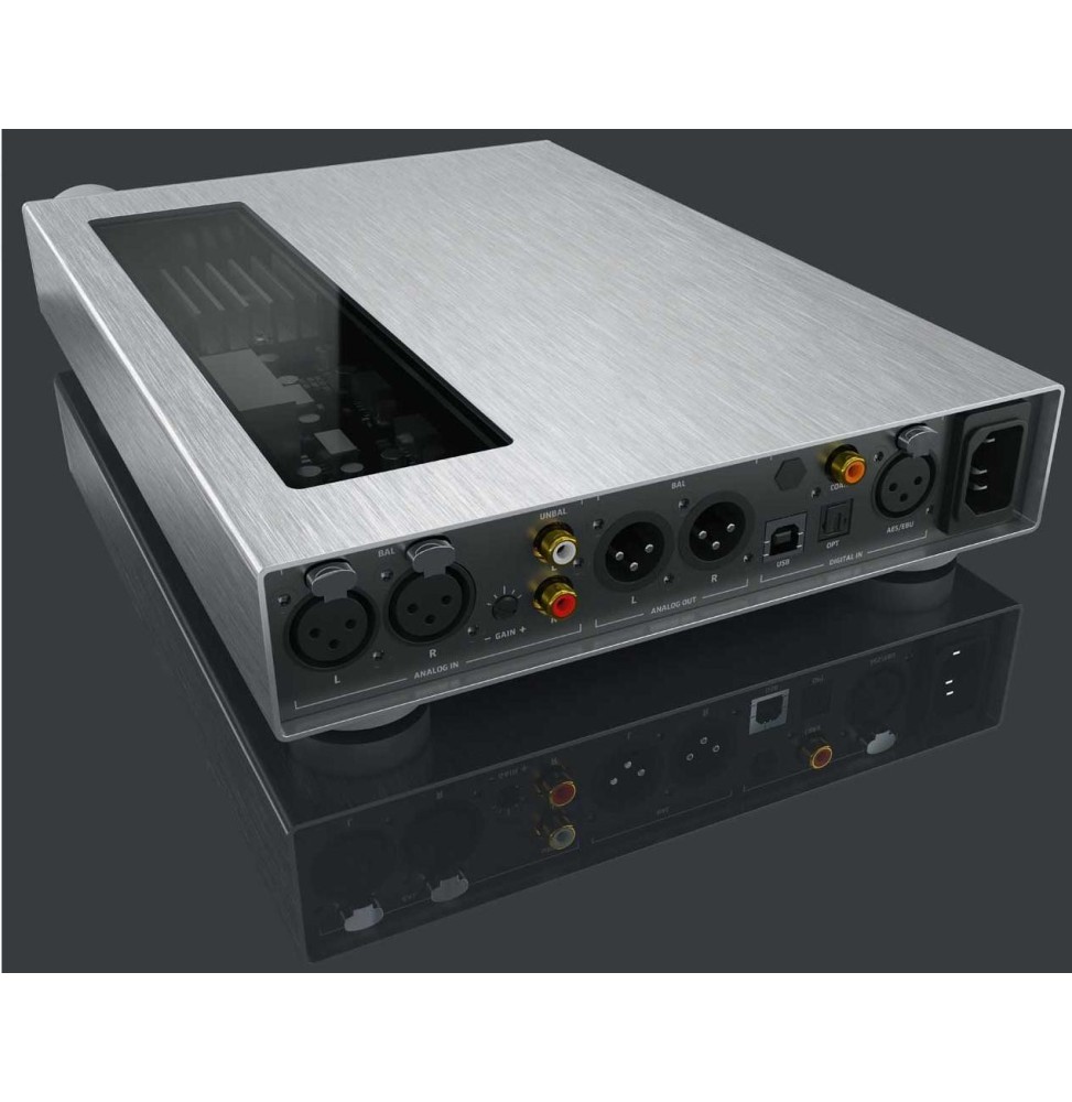 Der HDVD 800 von Sennheiser ist ein digitaler Kopfhörerverstärker per ...