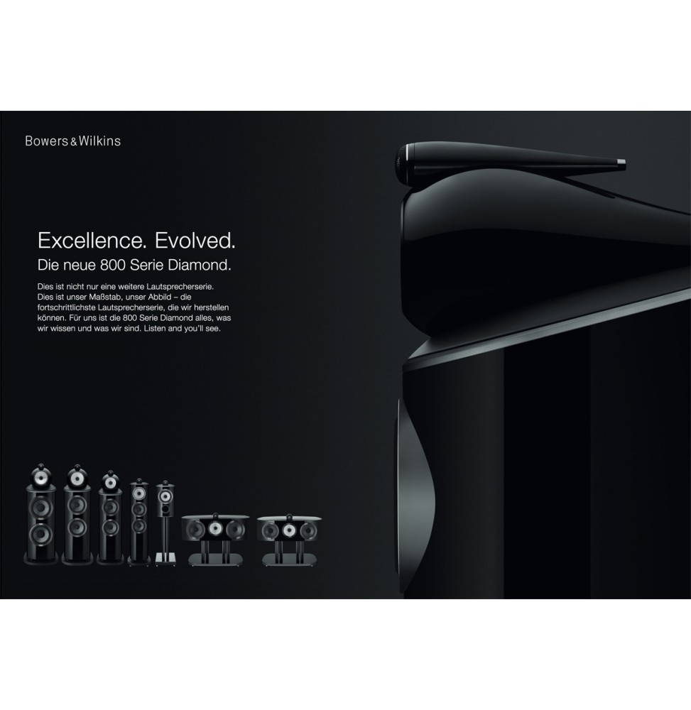 Der Standfuß FS-805 D4 ist der Lautsprecherständer für die ...