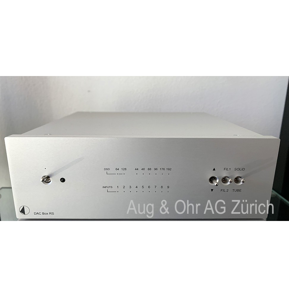 DAC BOX RS plus POWER RS ALU silber von ProJect als Sonderangebot in 1A ...